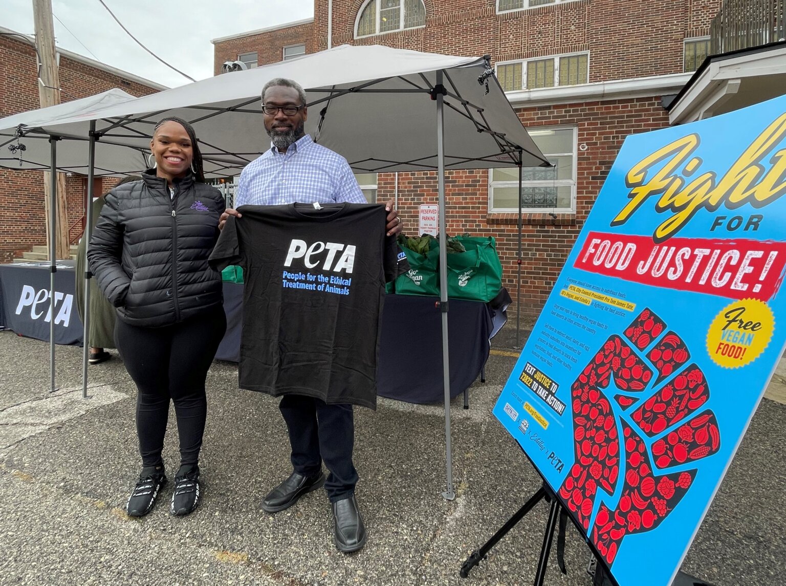 PETA’s Food Justice Rallies Fight Inequality - PETA LAMBS